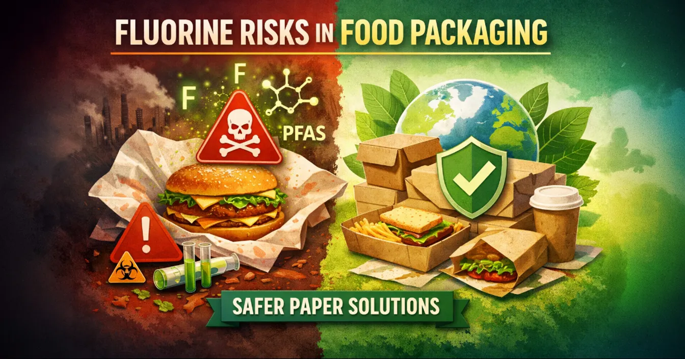 Fluorine Risks in Food Packaging & Safer Paper Solutions